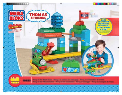 Manual Mega Bloks Set 10633 Thomas And Friends Percy At The Wash Down