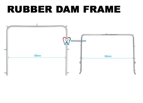 Rubber Dam Frame Rubber Dam Instrument Dentalkucom