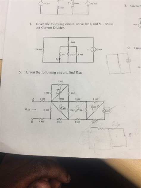 solved given the following circuit solve for i o and v 1