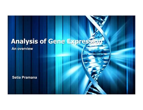 Gene Expression Introduction Pdf