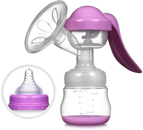 1 Pack Breast Pump Set Easy Hand Free Breastfeeding For Mom Portable