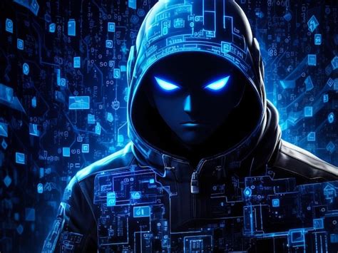 Premium Photo Hacker Using The Internet Hacked Abstract Computer Server Database Network
