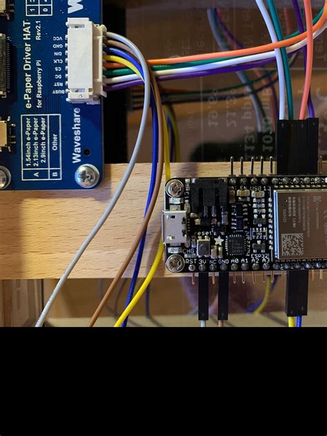Waveshare Epaper With Adafruit Huzzah32 Esp32 D Esphome Home Assistant Community