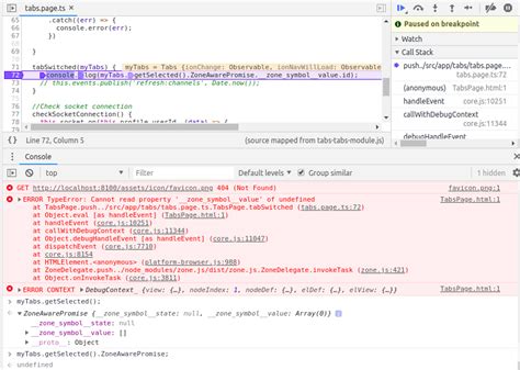 Ionic 4 Get Current Tab Selected Ionic V3 Ionic Forum