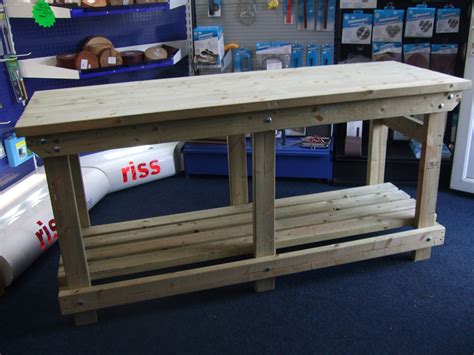 Wooden Work Bench Table Kreg Woodworking Workbenches
