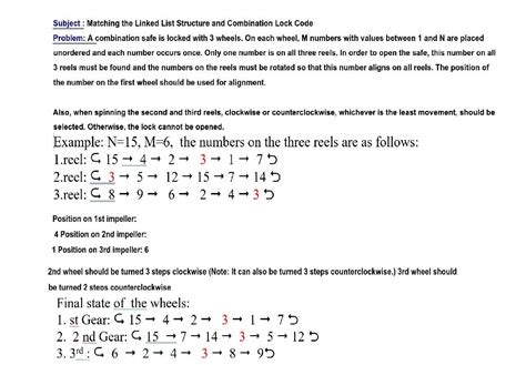 Solved Subject Matching The Linked List Structure And Chegg Com