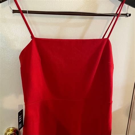 Express Dresses Nwt Express Red Spaghetti Strap Dress Size 8 Poshmark