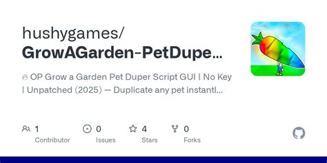 GrowAGarden PetDupe GUI NO KEY 2025 Grow A Garden Pet Dupe Gui Lua At Main Hushygames