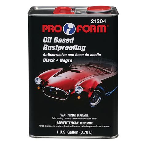 Wax Based Permanent Rustproofing Pro Formpro Form
