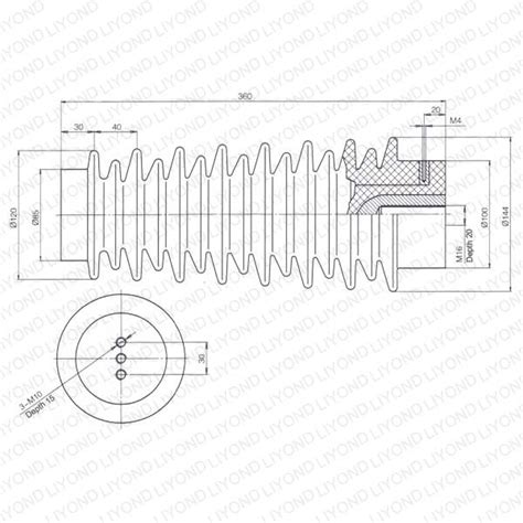 Busbar Sensor High Voltage For Switchboard Lyc360 40 5kv Yueqing