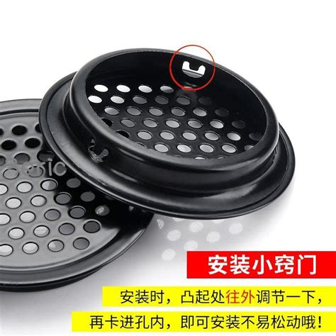 ฝาครอบช่องระบายอากาศ สเตนเลส ทรงกลม ระบายอากาศ สําหรับตู้เสื้อผ้า เฟอร์นิเจอร์ ตู้รองเท้า