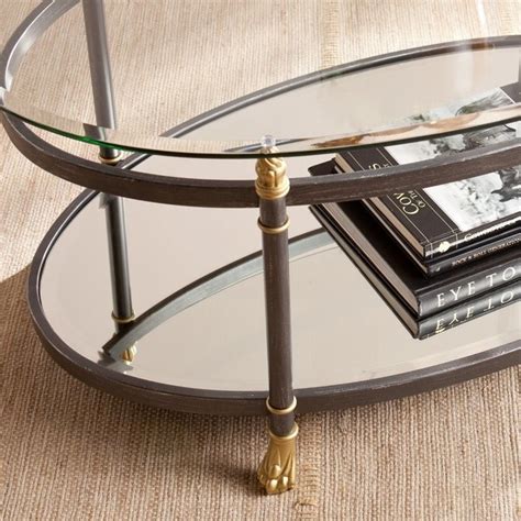 The Beauty Of A Gold Glass Top Coffee Table Coffee Table Decor