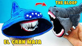 Diy Making Bloop Vs El Gran Maja Infected Sky Sea Eater Plush