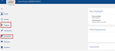 How To Hide Progress Tab And Interactions Tab From Hiring Manager View With The Help Of Page