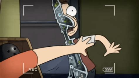 The Lefty Robot Facing Forward Have Fun Sleeping Tonight Gravityfalls
