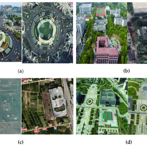 These Are Uav Images And The Corresponding Satellite Remote Sensing Download Scientific Diagram
