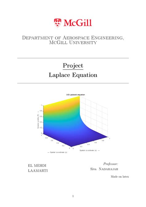 Pdf 2d Laplace Equation