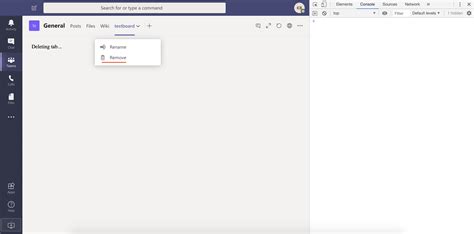 Callback Of MicrosoftTeams Settings RegisterOnRemoveHandler Is Not