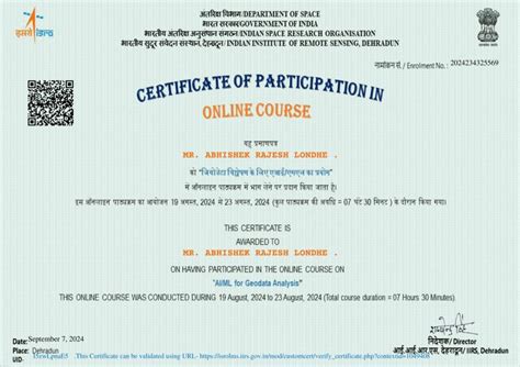 Abhishek Londhe On Linkedin Isro Ai Ml Geodataanalysis