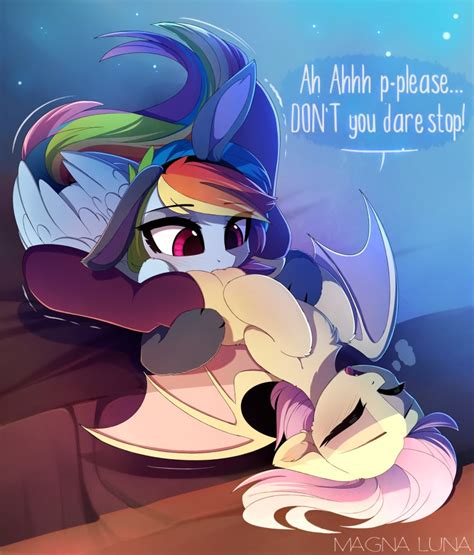 Rule 34 2girls Blush Closed Eyes Cunnilingus Female Female Female Female Only Flutterbat Mlp