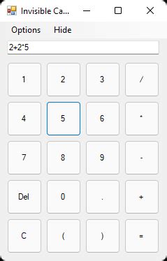 Github Antosser C Sharp Calculator Simple Calculator On C