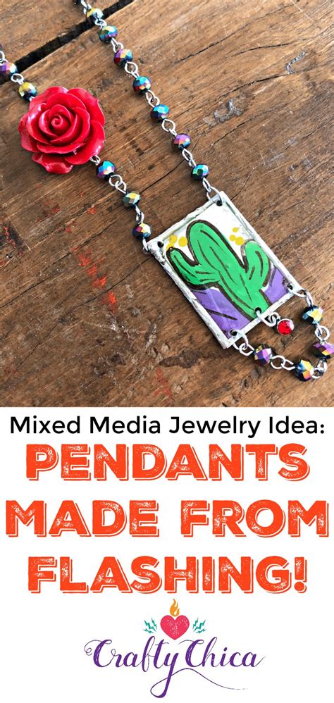 How To Use Flashing To Make Jewelry Crafty Chica