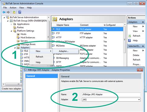 JMS Adapter For BizTalk Developer Center Demos Guides Documentation