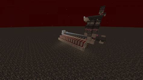 Minecraft Schematic 5x Hopper Speed Nether Friendly Sorting System By Surreallemon