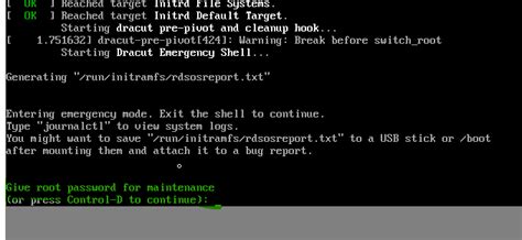 Solved Rh134 Rh199 Rhel9 0 Lab Reset Root Password Usi Red Hat Learning Community