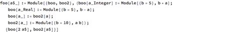 Function Construction Module Inside Module Conflict Of Names In