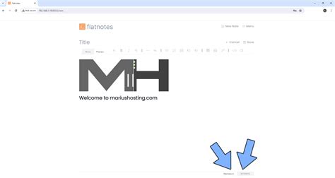 How To Install Flatnotes On Your Synology Nas Marius Hosting