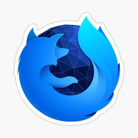 Firefox Developer Logo Sticker For Sale By Awildanon Redbubble