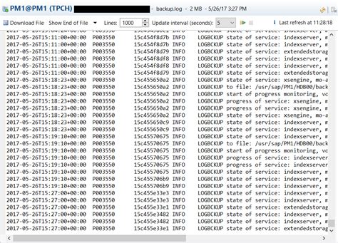 Reviewing Available Backups Sap Tutorials