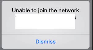 How To Fix IOS Error Unable To Join Network