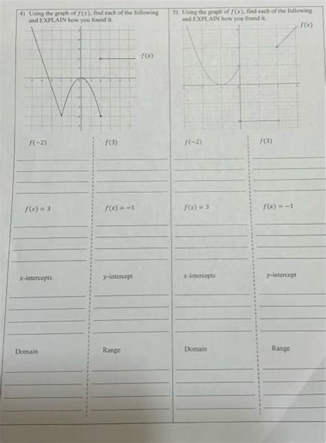 Solved Using The Graph Of X Find Each Of The Following Chegg Com