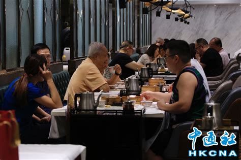 香港餐飲業指食肆晚上訂枱非常理想 圖集 香港中通社