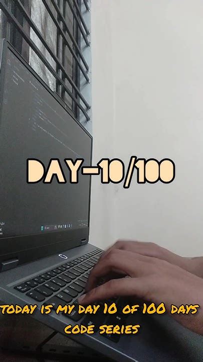 day 10 100 100daysofcode coding youtube