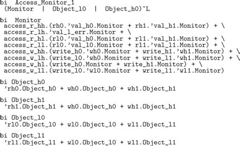 Translation Of Access Monitor 1 To Cosec Syntax For Spa Download Table