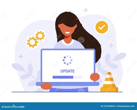 System Or Web Application Upgrade Procedure Concept Of Software