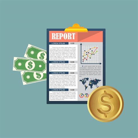 Auditing Concept Background With Office Objects 1541393 Vector Art At