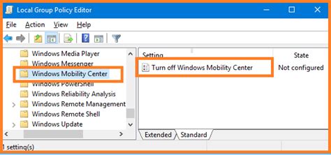 How To Disable Windows Mobility Center In Windows 10