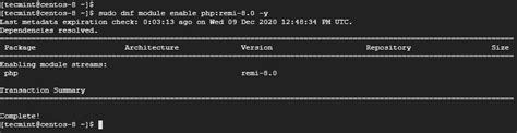 How To Install PHP 8 On CentOS RHEL 8 7 DesignLinux