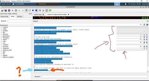 Graphical Streaks In Visualization Recording Visualizing And Persisting Data Geant4 Forum
