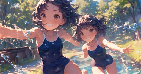 Ai 川遊び。。。。 このかのイラスト Pixiv