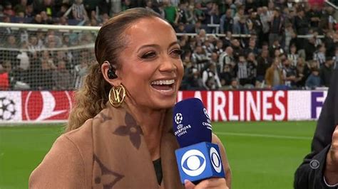 Glamorous Cbs Presenter Kate Abdo Reveals She Used To Work In Greggs But Takes Exception To A