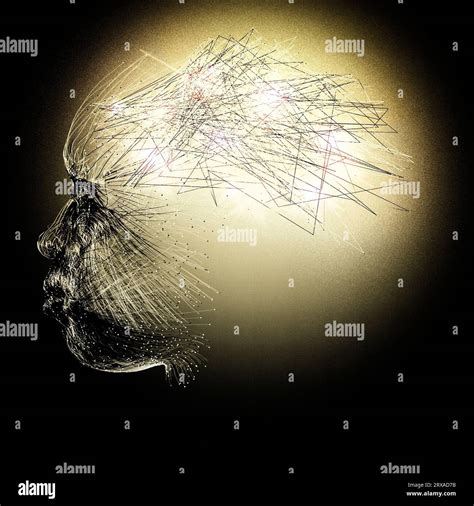 Neuronal Interconnections Brain And Communication Mind And Thought Neurons And Electrical