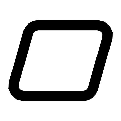 Parallelogram Vector Svg Icon Svg Repo