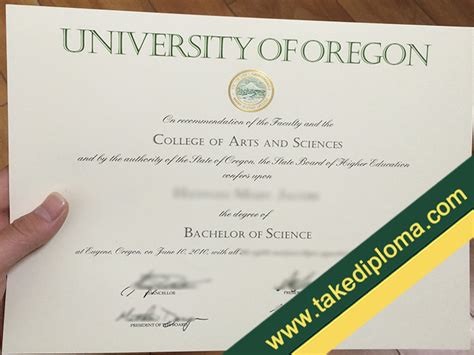 How Long To Get A Fake University Of Oregon Uo Diploma