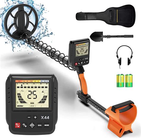 Metal Detector For Adults Professional High Accuracy Waterproof Gold Detector With LCD Display