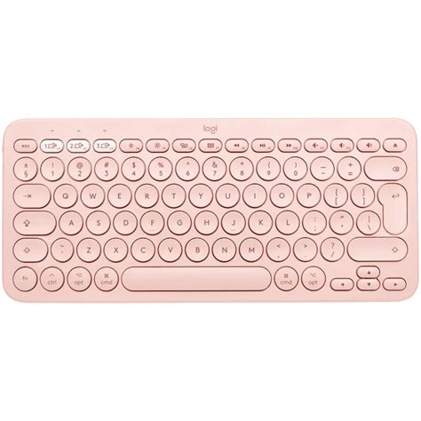 Клавиатура Безжична Logitech K380, US Layout, Bluetooth, Pink - eMAG.bg